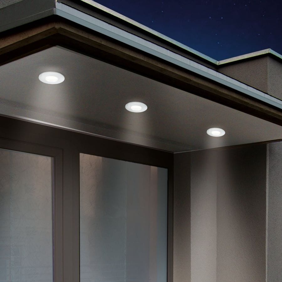 Recessed Porch Lighting