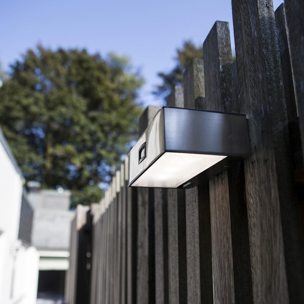Lutec Brick LED Solar Light (PIR) | Free Delivery